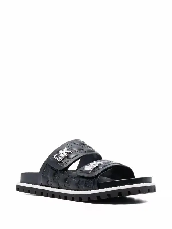Michael Kors Stark Debossed-logo Sandals