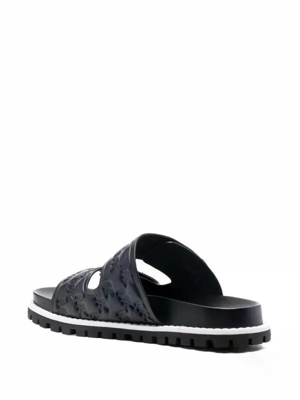 Michael Kors Stark Debossed-logo Sandals
