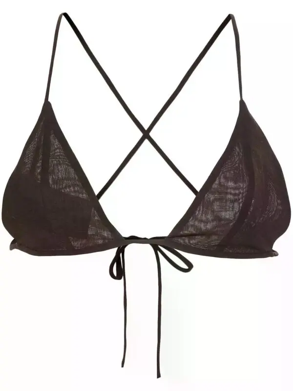 Philosophy Di Lorenzo Serafini Halterneck Bra Top - Brown
