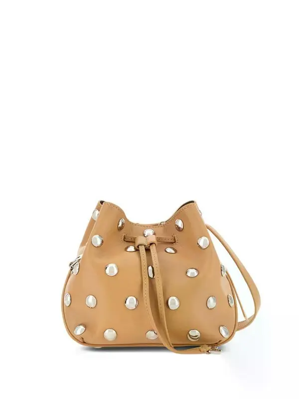 Hogan Hocket Studded Bucket Bag - Neutrals