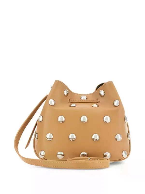 Hogan Hocket Studded Bucket Bag - Neutrals