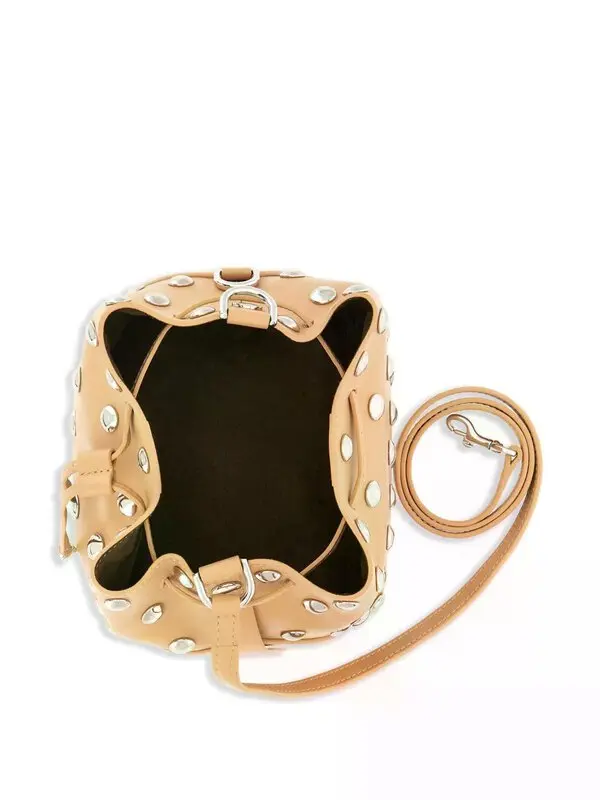 Hogan Hocket Studded Bucket Bag - Neutrals