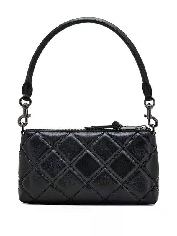 Marc Jacobs The Quilted Utility Snapshot Crossbody Bag - Black