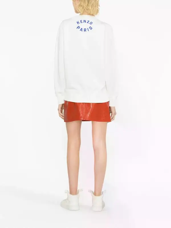 Kenzo Cotton Sweatshirt With Logo Print