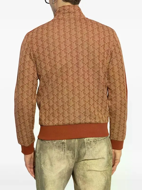 Lacoste Monogram-pattern Cardigan