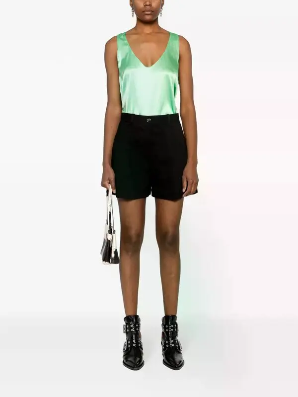 Pinko Sleeveless Stretch-silk Top