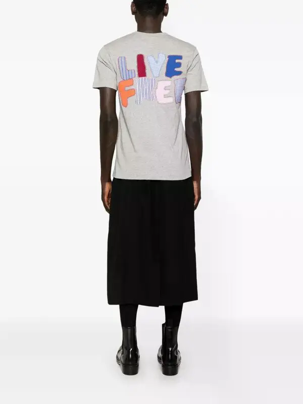 Comme Des Garçons Live Free T-shirt