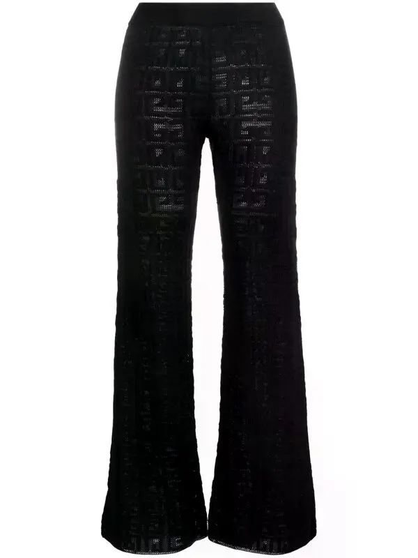 Givenchy Logo Knit Trousers