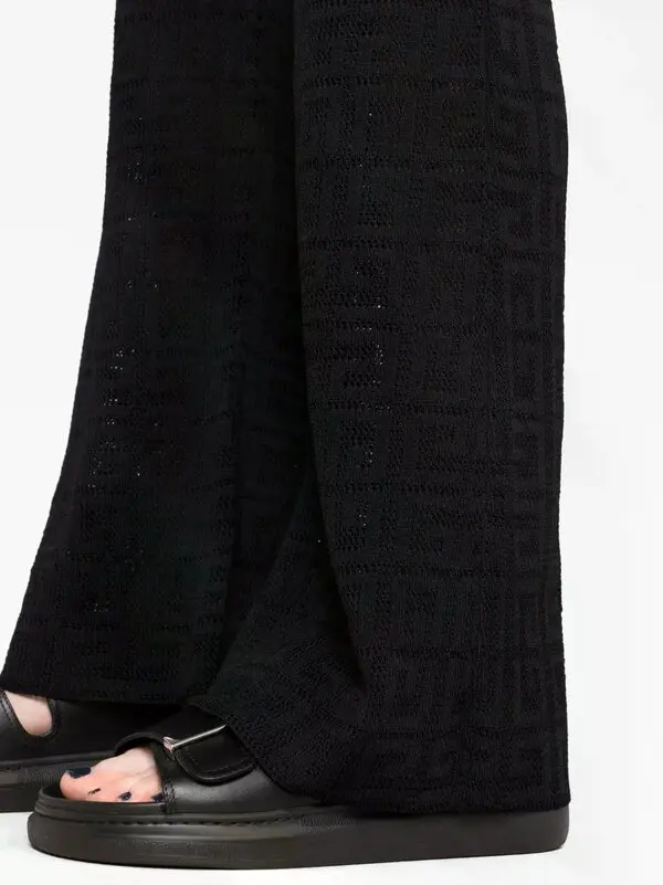 Givenchy Logo Knit Trousers
