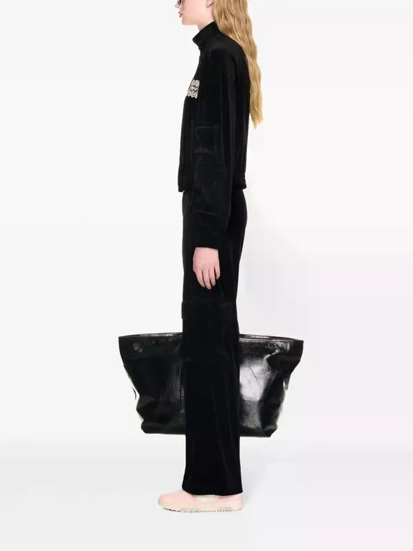 Off-White Velvet Cargo Track Pants