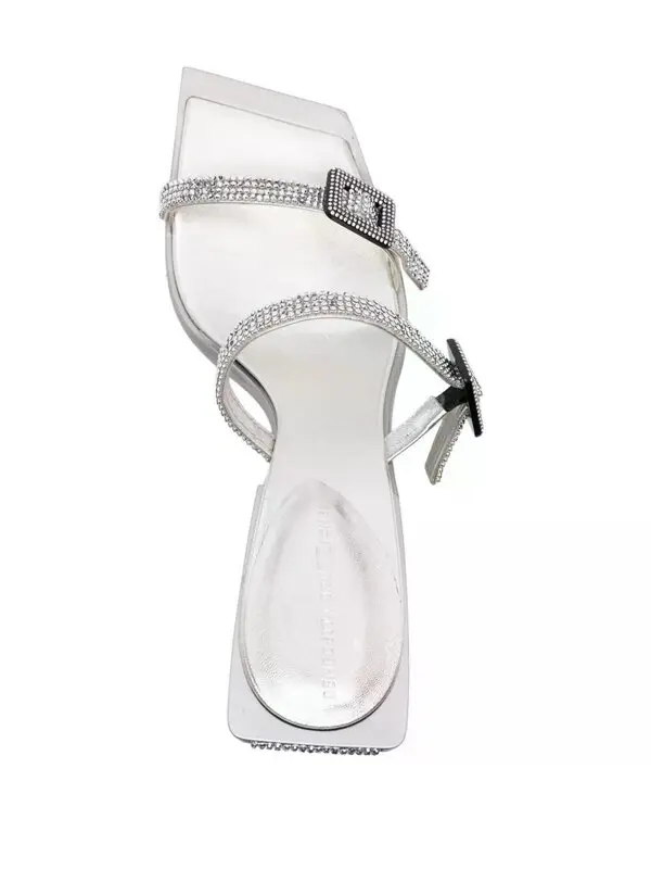Benedetta Bruzziches Embellished Crystal Sandals Tone