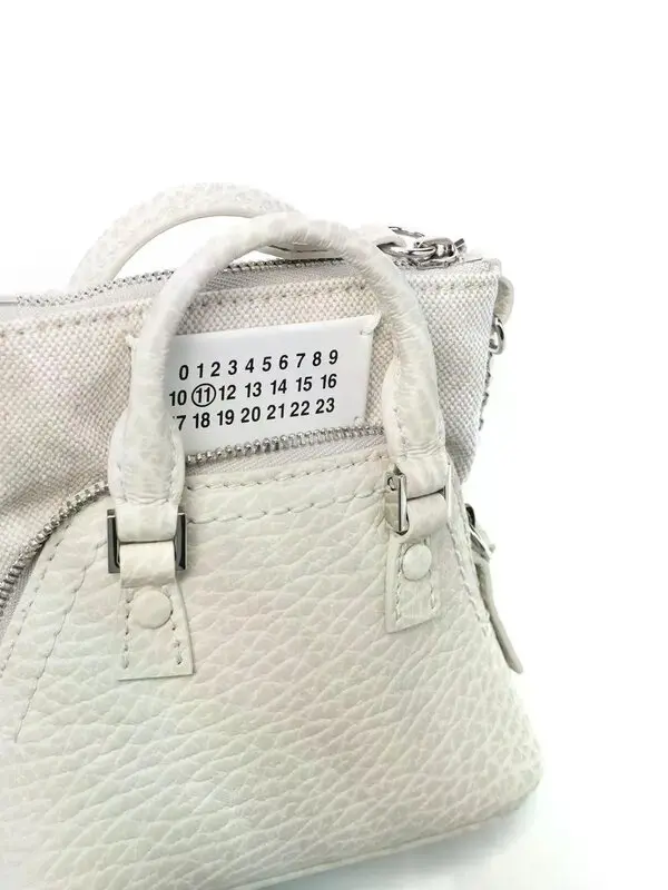 MAISON MARGIELA 5ac Classique Baby Crossbody Bag - Neutrals