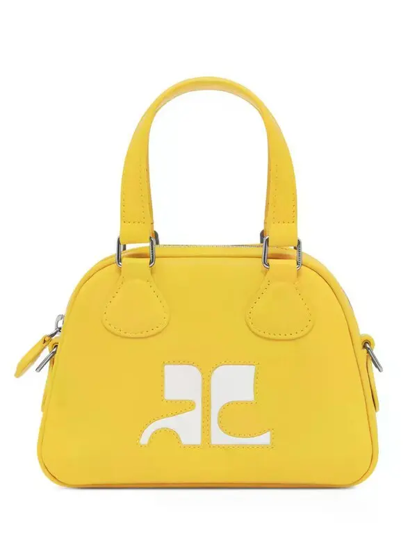 COURREGES Bowling Leather Mini Bag