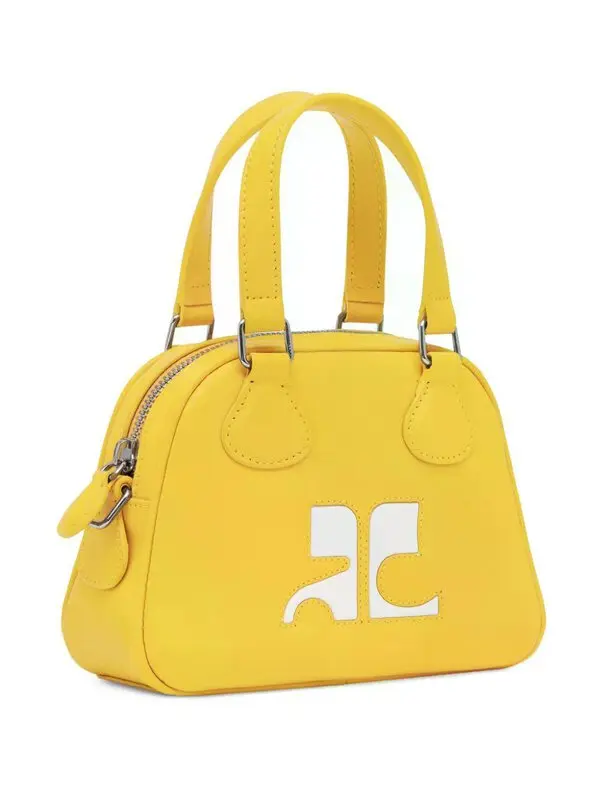 COURREGES Bowling Leather Mini Bag