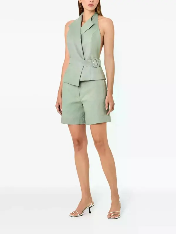 NICHOLAS Lavinia Linen Shorts