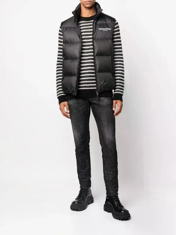 Dsquared2 Distressed Skinny-cut Jeans
