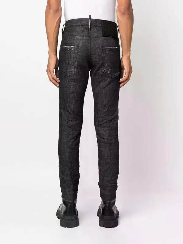 Dsquared2 Distressed Skinny-cut Jeans