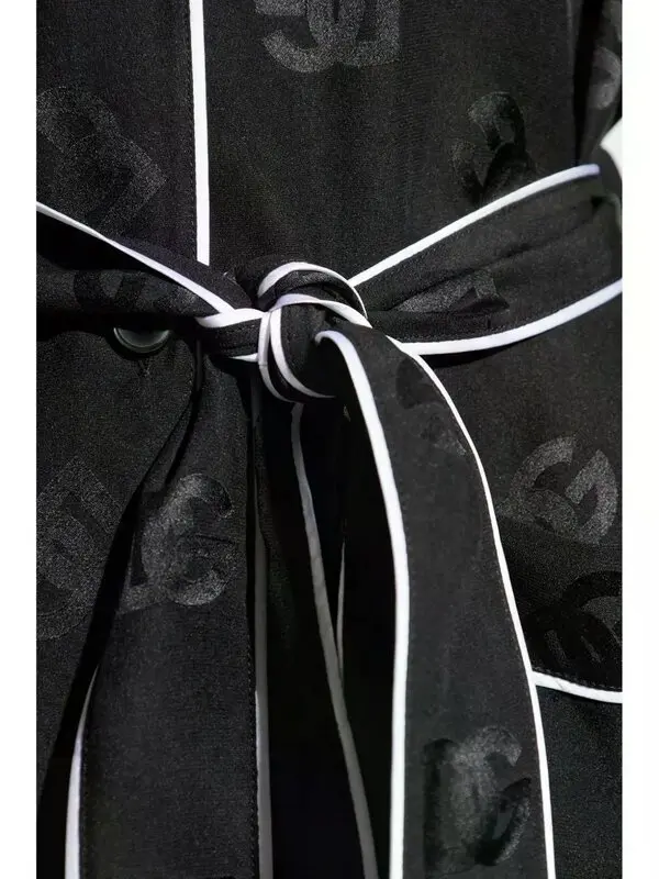 Dolce & Gabbana Satin Jacquard Shirt