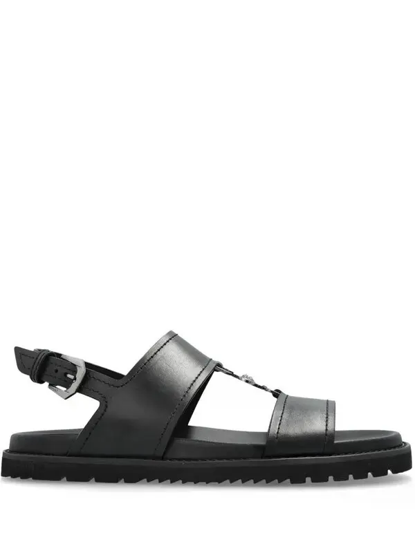 Versace Medusa Leather Sandals