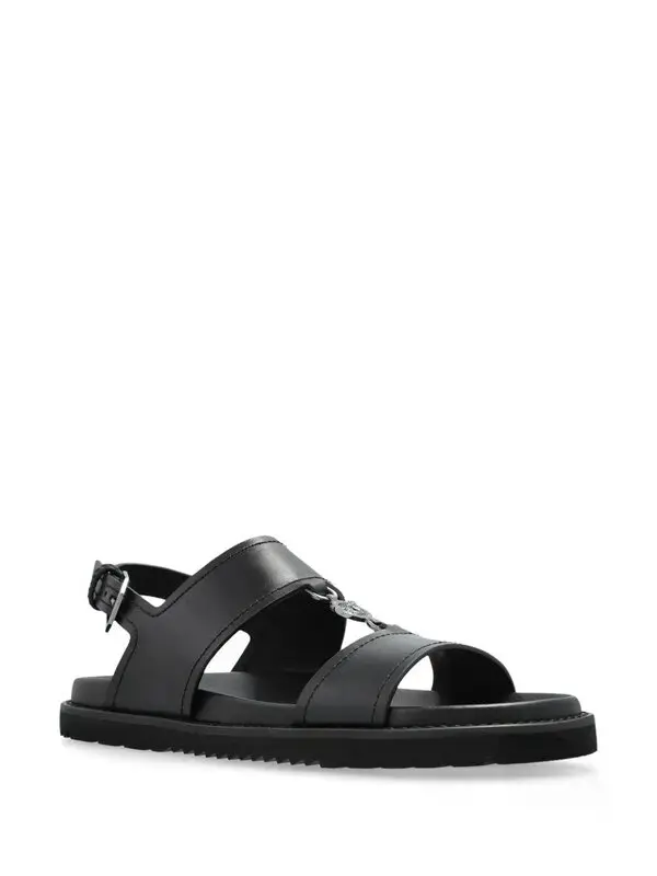 Versace Medusa Leather Sandals