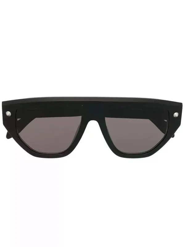 Alexander McQueen Geometric-frame Sunglasses With Spike Studs