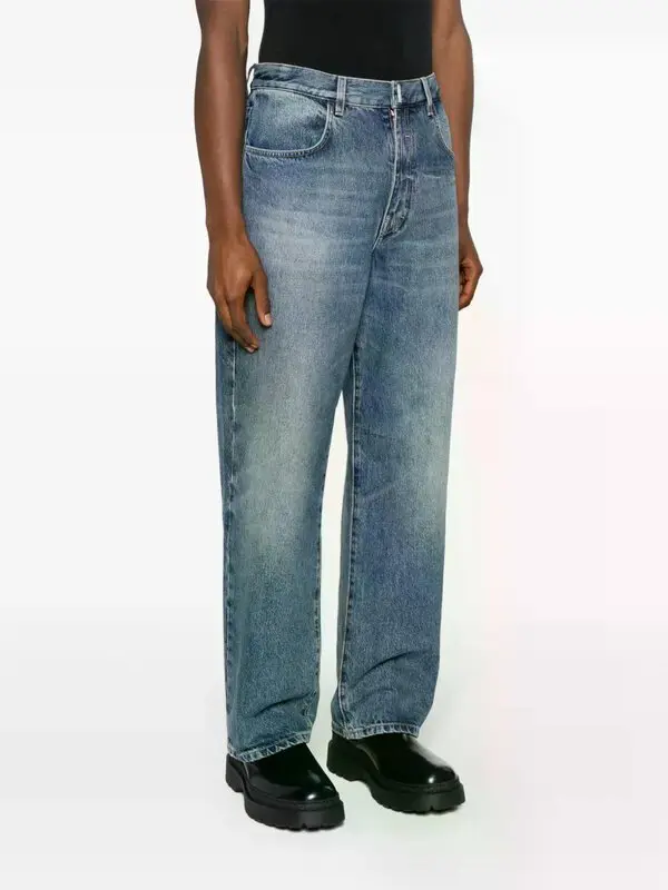 Givenchy Mid-rise Straight-leg Jeans