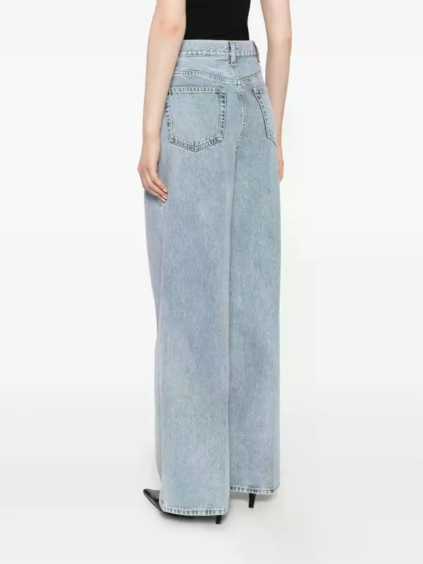 TOTEME High-rise Wide-leg Jeans