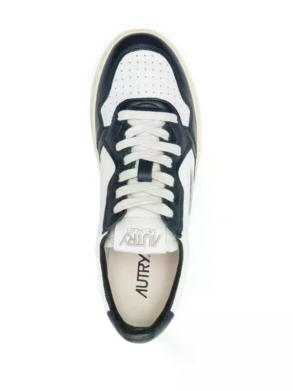 AUTRY Medalist Panelled Leather Sneakers