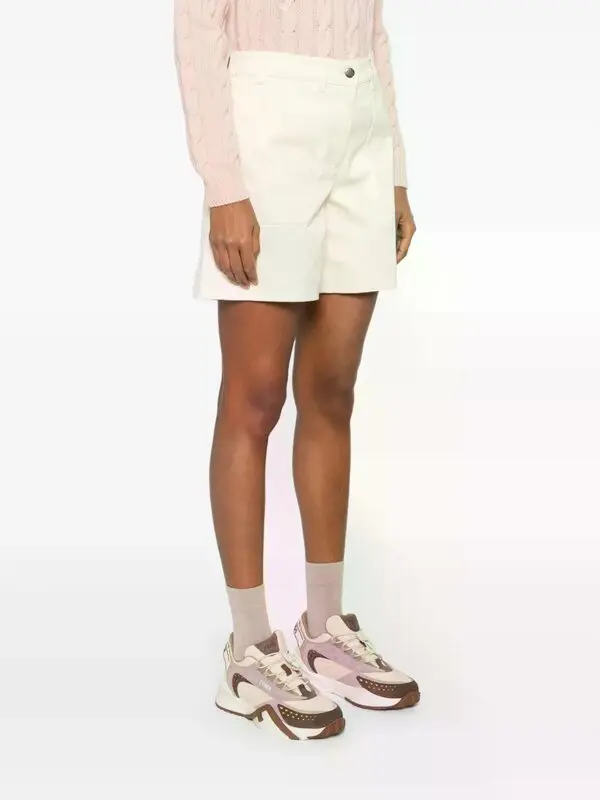 Moncler Gabardine-weave Shorts