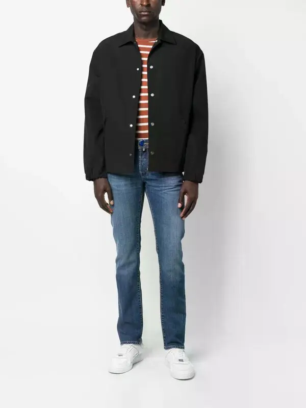 Jacob Cohen Logo-patch Slim-fit Jeans