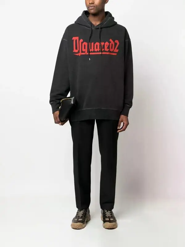 Dsquared2 Logo-print Crew-neck Sweatshirt
