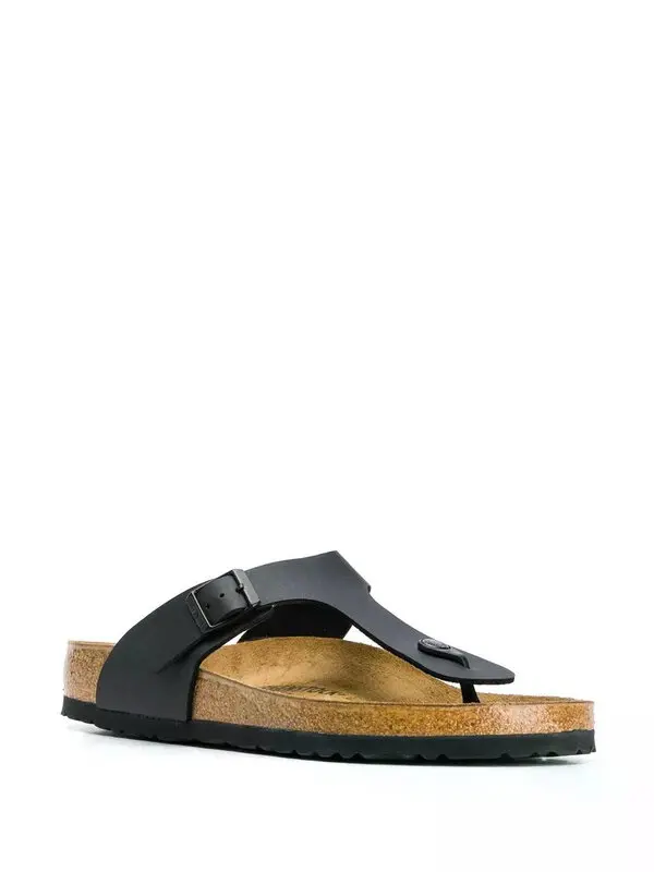 BIRKENSTOCK Birko-flor Thong Sandals - Black