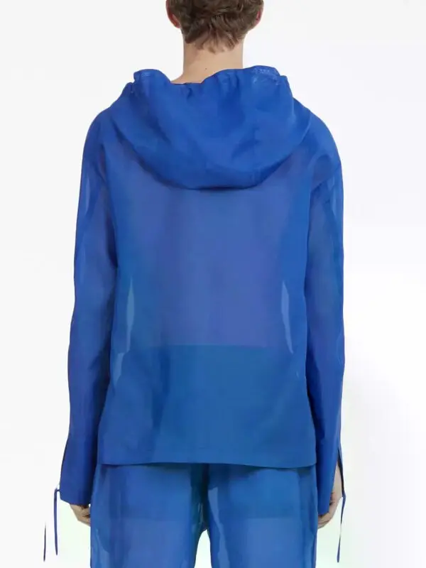 FERRAGAMO Hooded Organza Blouse
