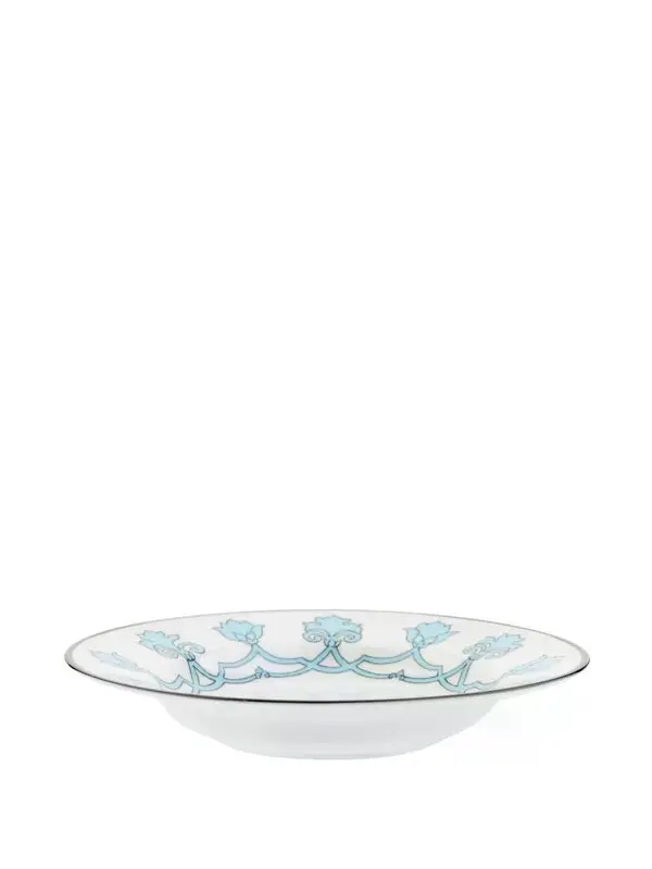 PINTO PARIS Jaipur Porcelain Soup Plate