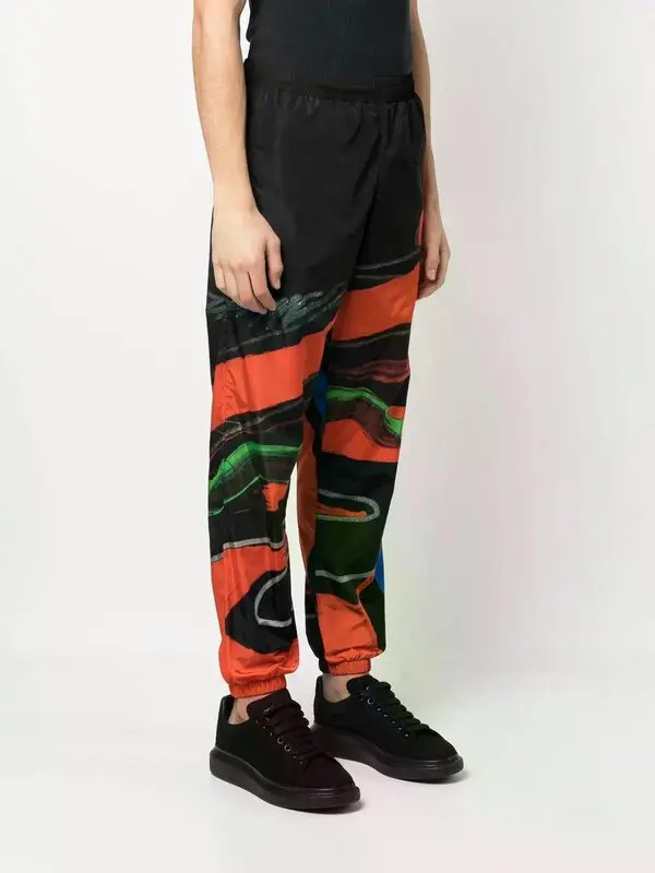Moschino Abstract-print Track Pants