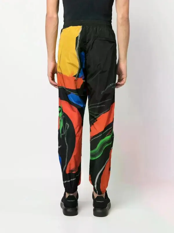 Moschino Abstract-print Track Pants