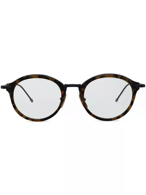 Thom Browne Pantos-frame Glasses - Brown