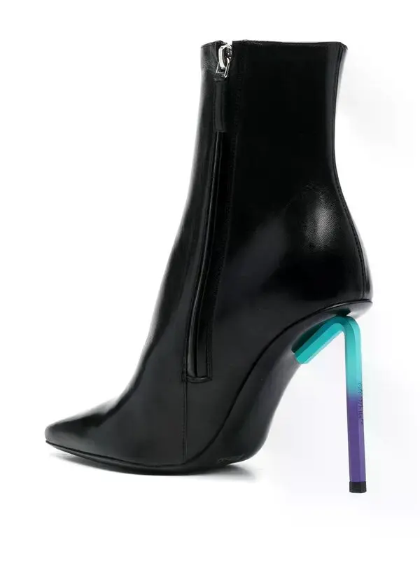 Off-White Allen 140mm Leather Ankle Boots