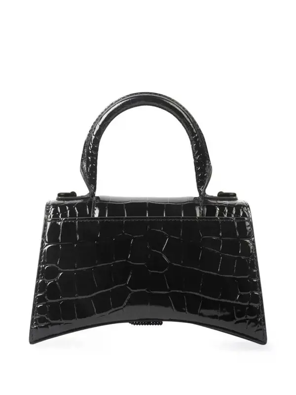 Balenciaga Hourglass Crossbody Bag - Black