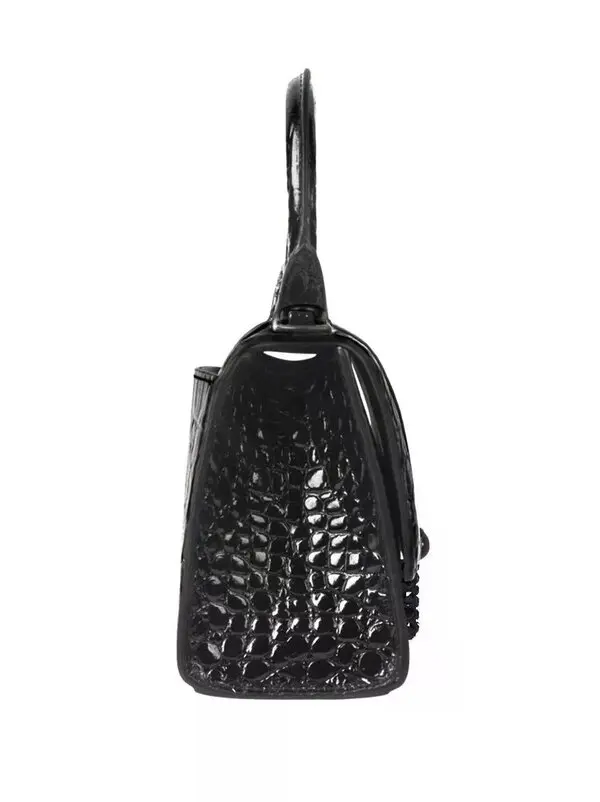 Balenciaga Hourglass Crossbody Bag - Black