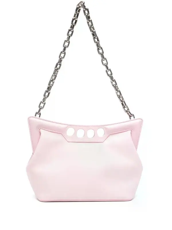 Alexander McQueen The Peak Curved Mini Bag - Pink