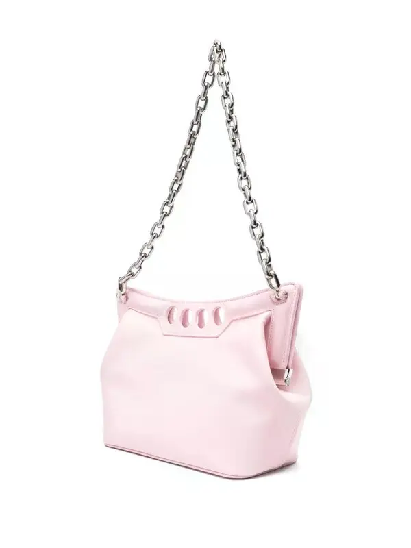 Alexander McQueen The Peak Curved Mini Bag - Pink