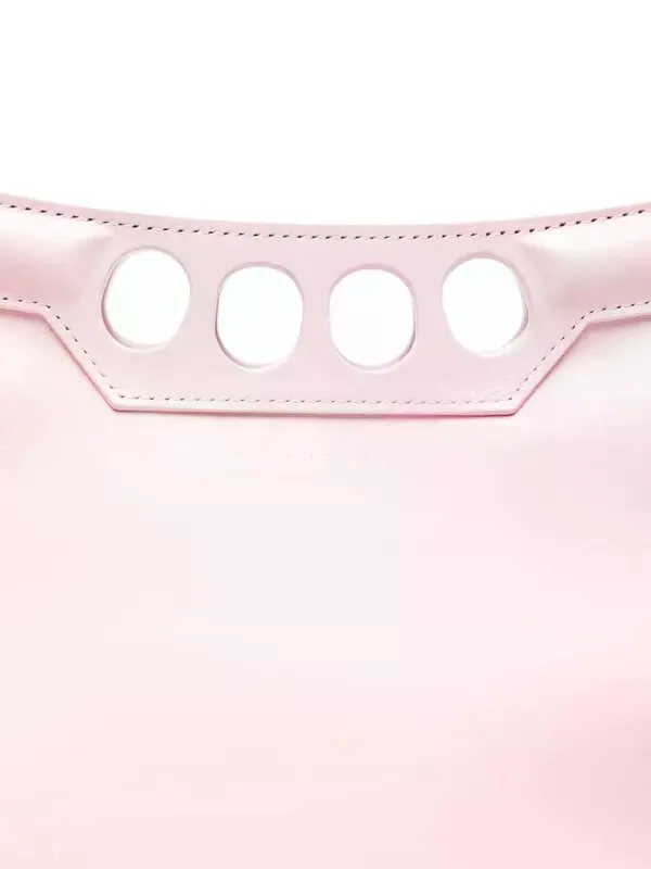 Alexander McQueen The Peak Curved Mini Bag - Pink