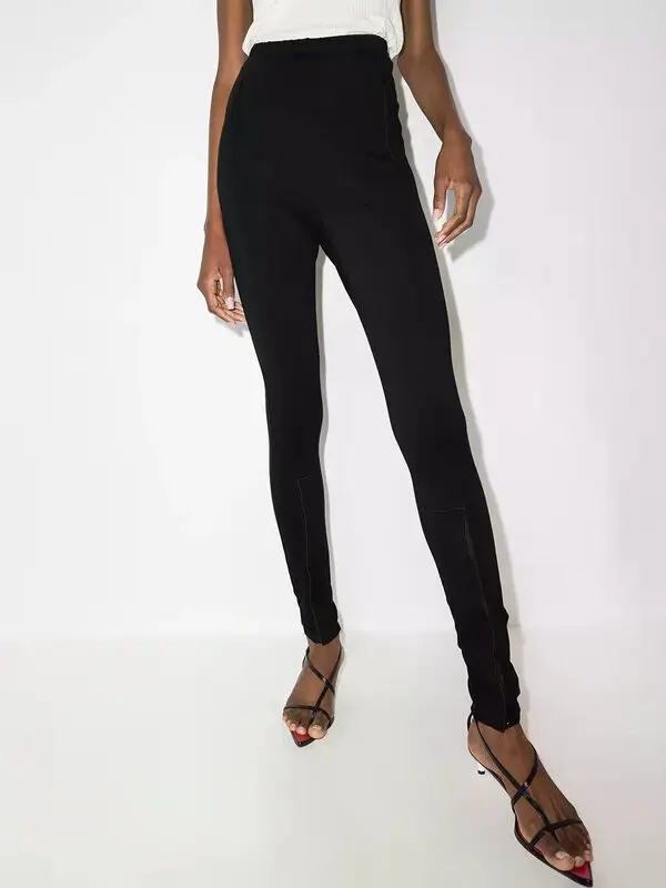 Wardrobe.NYC X Browns 50 Zip Cuff Leggings