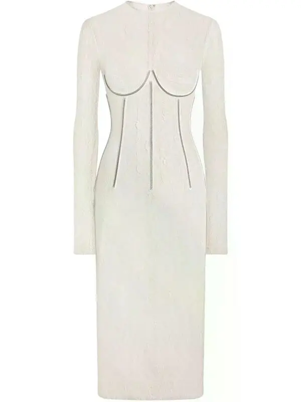 Dolce & Gabbana Corded-lace Midi Dress