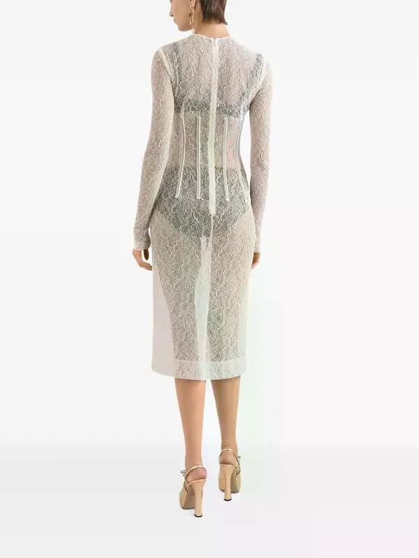 Dolce & Gabbana Corded-lace Midi Dress