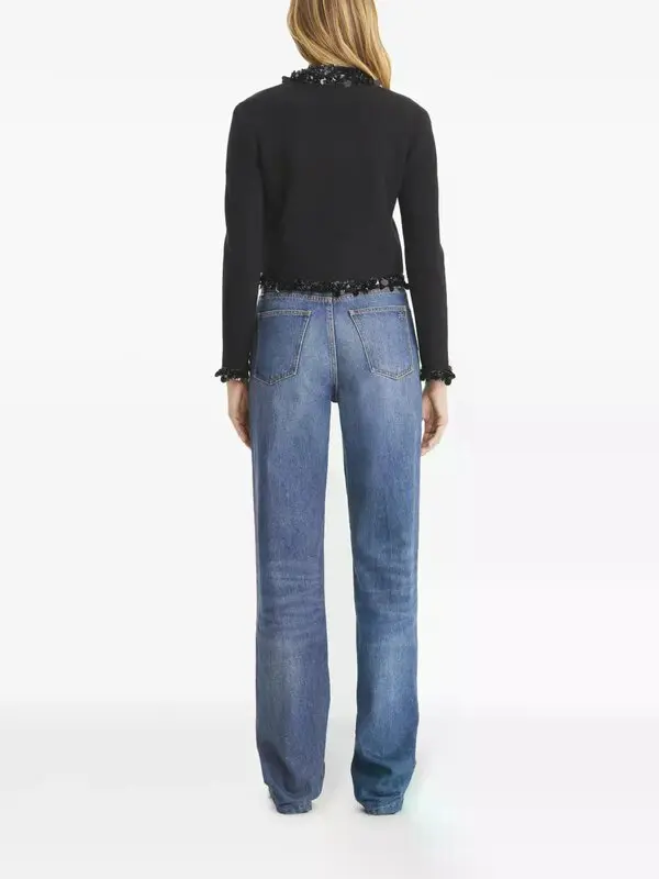 Tory Burch Embellished Cropped Cardigan