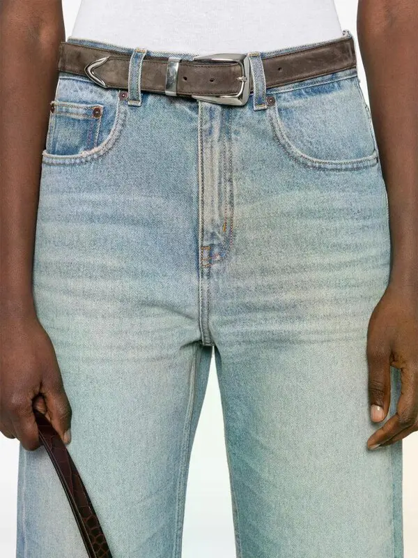 Victoria Beckham Wide-leg Cropped Jeans
