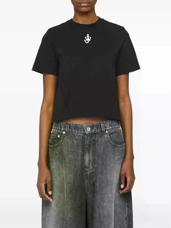 JW Anderson Anchor-embroidered T-shirt