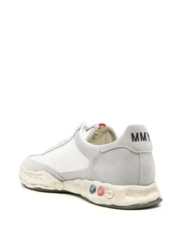 Mihara Yasuhiro Herbie Distressed Effect Sneakers - Grey